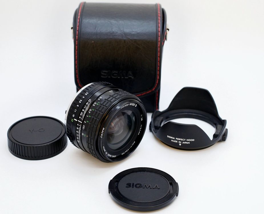 Sigma MC Macro Super-Wide II 24mm f2.8 f. Contax-Yashica (Gebraucht) in ...