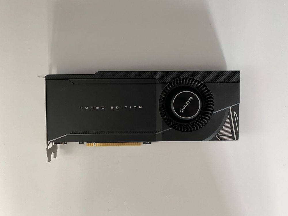 DUAL SLOT - NVIDIA RTX 3090 Gigabyte GeForce TURBO 24G (Gebraucht) in ...