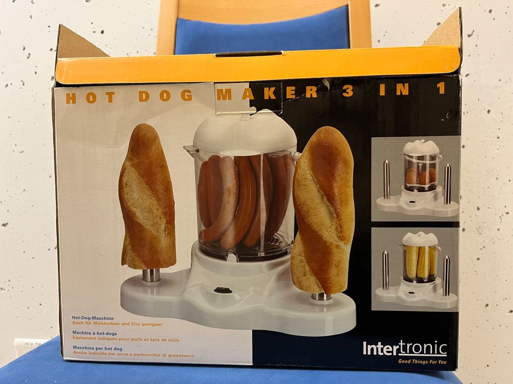 HOT DOG MAKER 3 IN 1 | Kaufen auf Ricardo