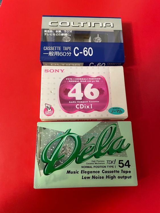 3 x SONY, TDK, COLTINA alle Made in Japan original, rar! (Neu und ...