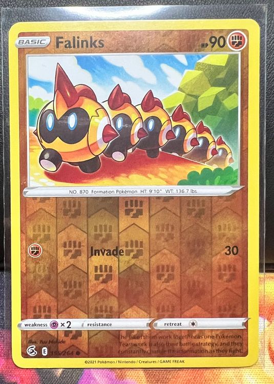 Pokemon - Falinks Reverse Holo - 155/264 - Fusion Strike | Kaufen auf ...