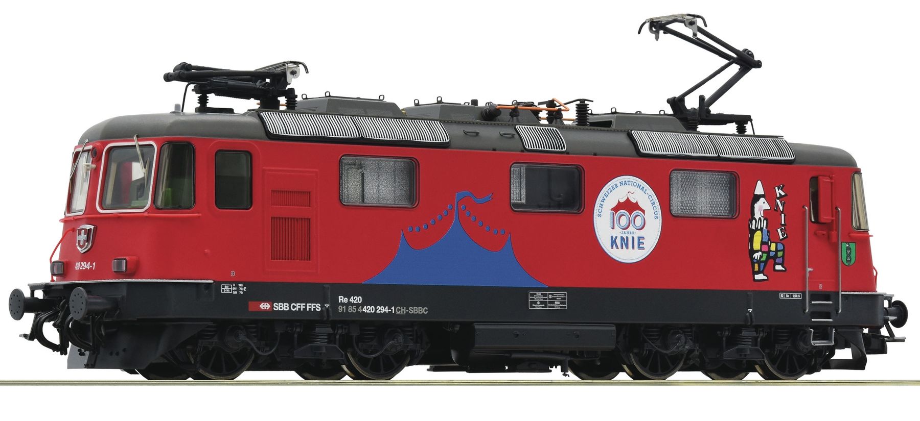 Roco 71401, SBB Re 420 Circus Knie (Neu und originalverpackt) in ...