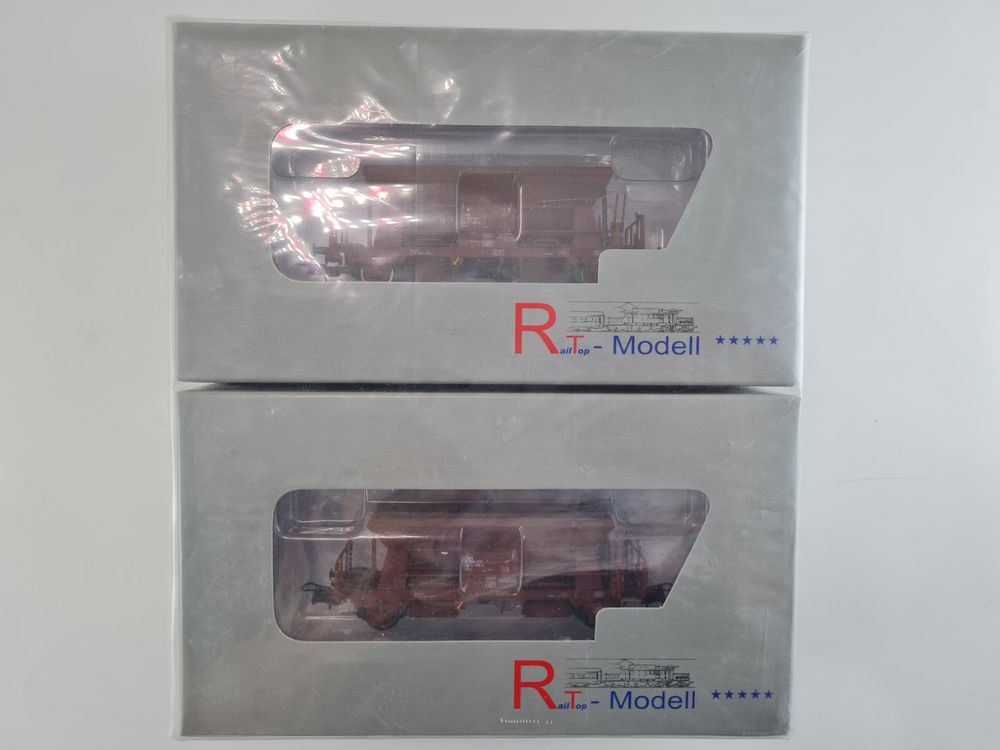RailTop Modell 41810 Güterwagen-Set SBB Fcs-y braun H0 1:87 | Kaufen auf Ricardo