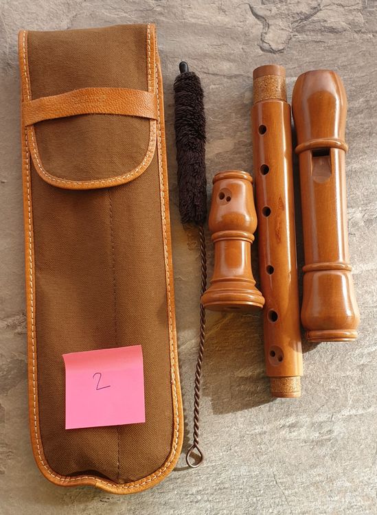 Küng Blockflöte / Altflöte Birnbaumholz 8L6 47cm (Gebraucht) in St ...