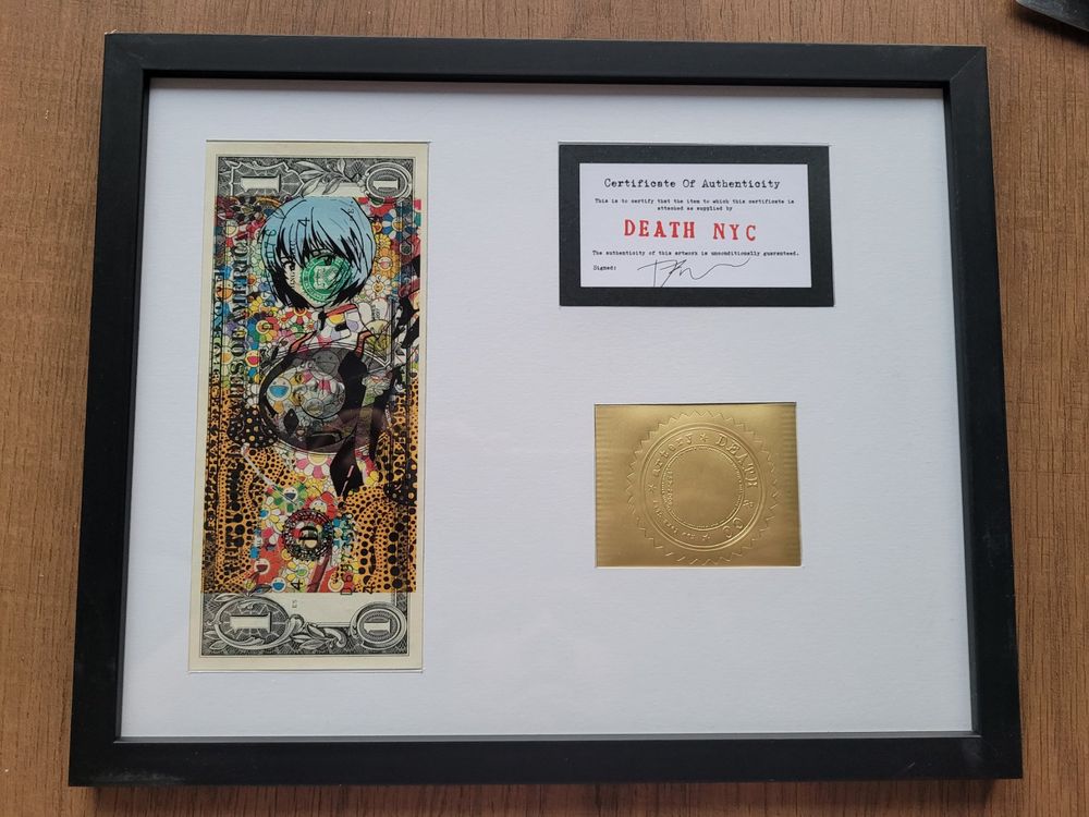 Death NYC – Rei Ayanami – 1/200 – signiert – mit Zertifikat (Gebraucht ...