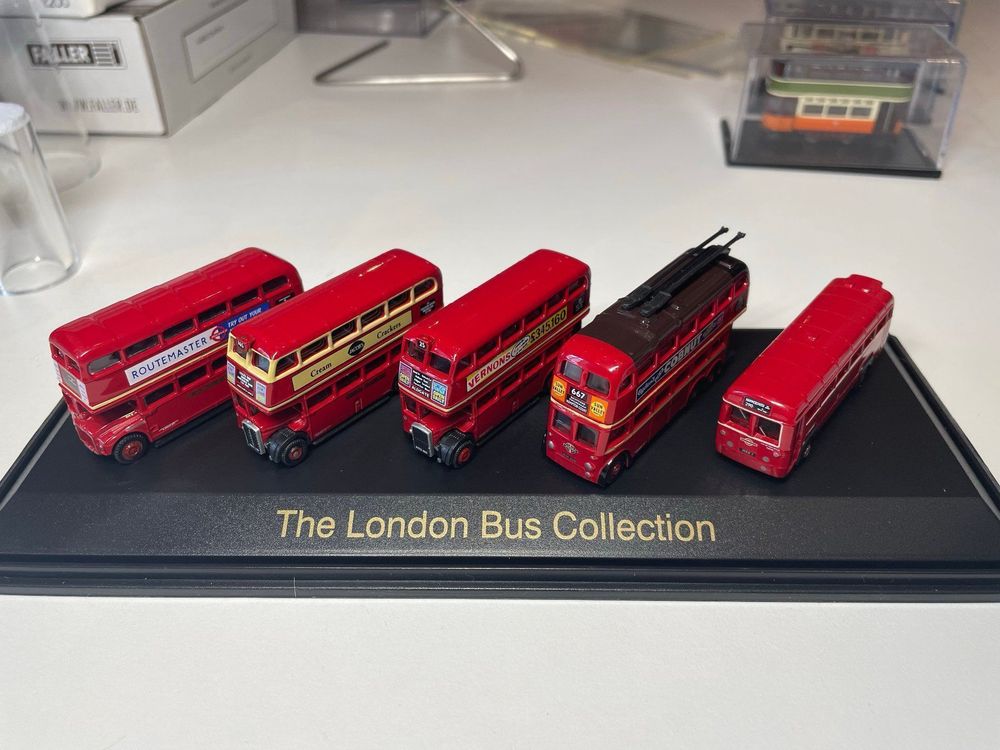 London Bus Collection 5 Stück N-Gauge | Kaufen auf Ricardo