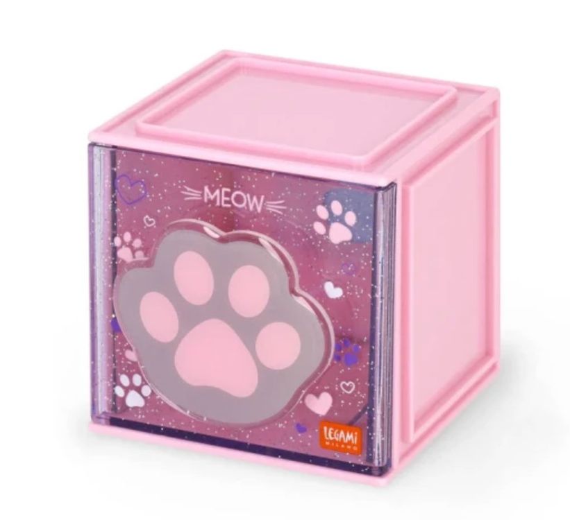 NEW LEGAMI - BOÎTE EMPILABLE DE BUREAU - CHAT (Neuf avec emballage d ...