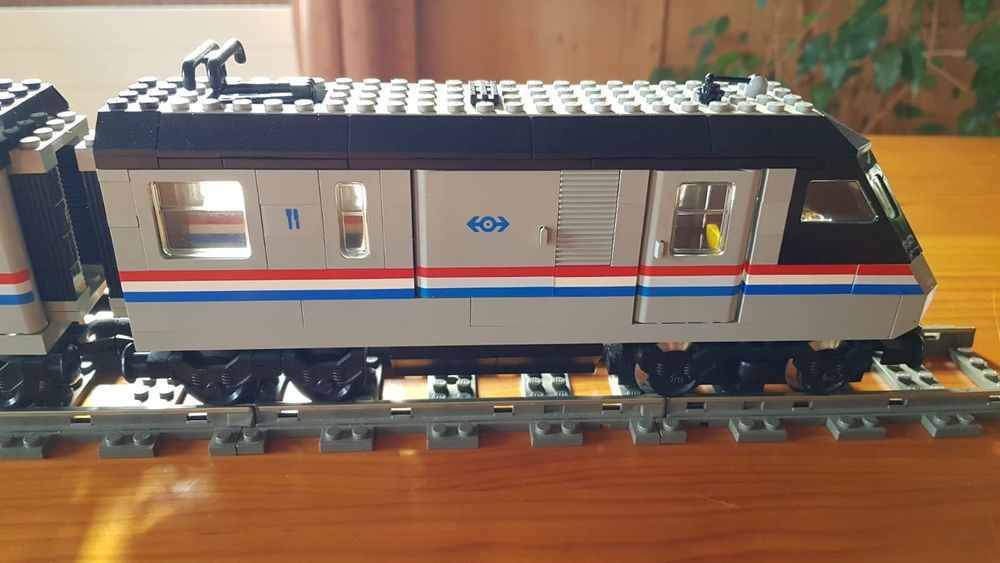 Lego Eisenbahn 9V Metroliner mit zwei Doppelstockwagons | Kaufen auf ...