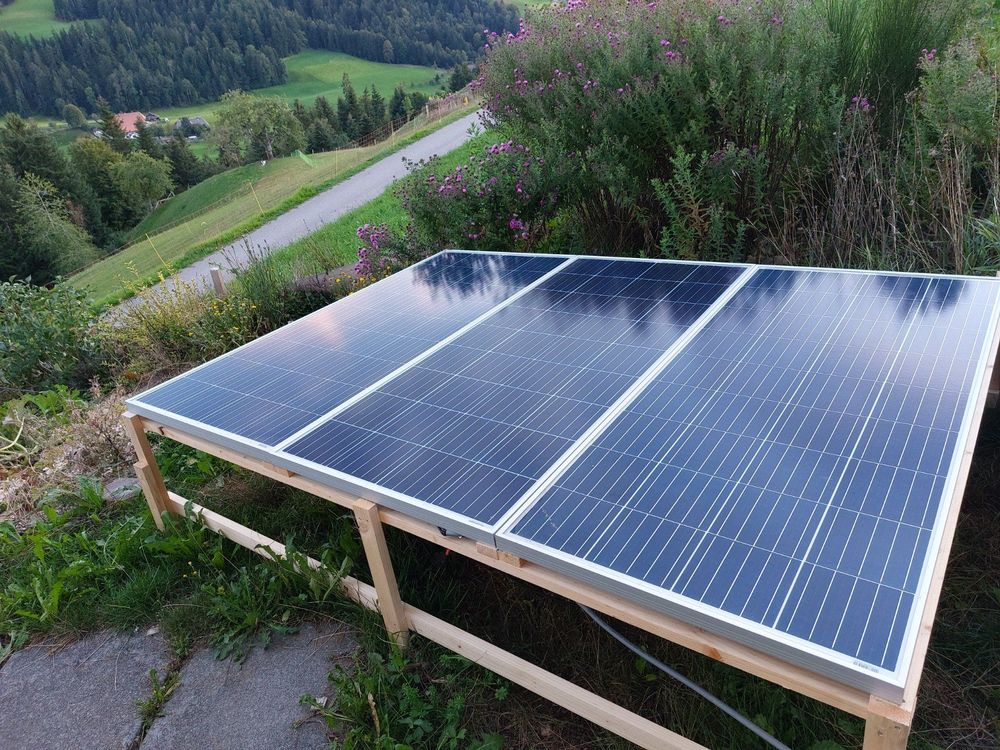 Solarpanel Ausrichtung App
