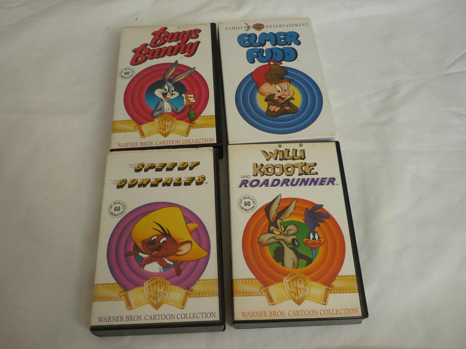 4x Warner Cartoon Willi Kojote Elmer Fudd Speedy Gonzales (Gebraucht ...