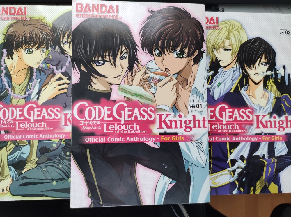 Code Geass -Knight: Comic Anthology - For Girls, Vol.1-3 (Gebraucht) in ...