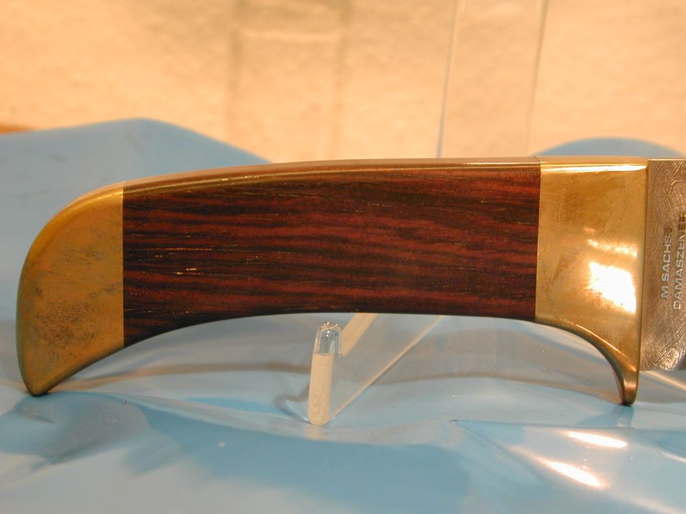 SCHWERES SAMMLERMESSER by Manfred SACHSE ,Solingen (Neu und ...