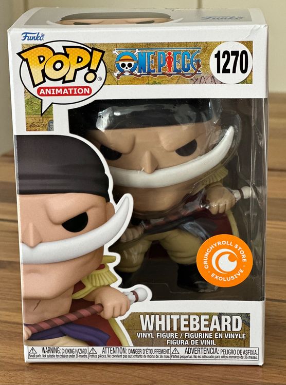 One Piece Funko Pop - Whitebeard (Crunchyroll Exclusive) (Neu (gemäss Beschreibung)) in ...