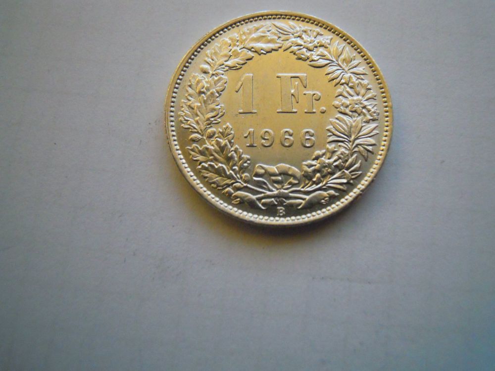 1 Fr. 1966 unz/stgl (Neu (gemäss Beschreibung)) in Kriegstetten für CHF 4.15 – mit Lieferung auf ...