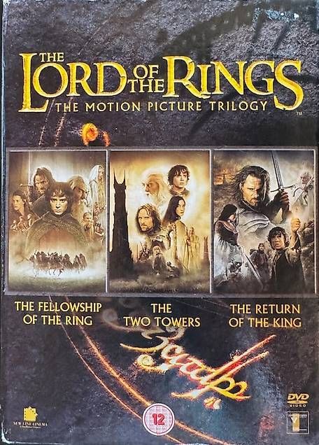 FREE - Lord of the Rings DVD set of 3 DVDs (Gebraucht) in Verbier für ...