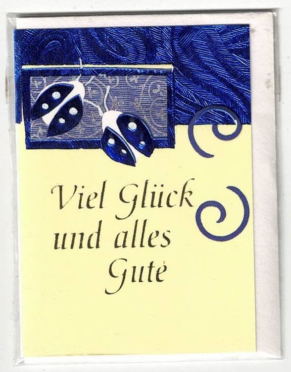 Glückwunsch Karte - Gratulation Geburtstag - Dankes Karte (Neu und ...