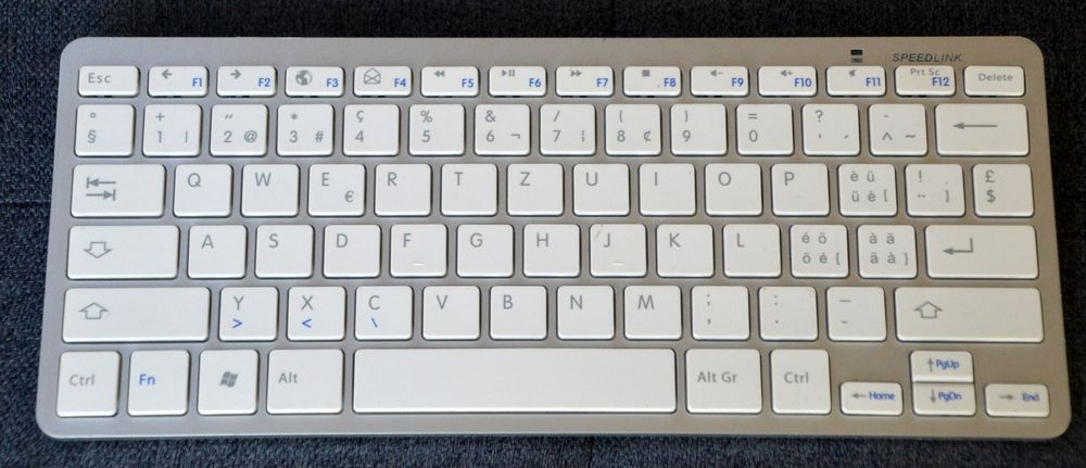 Tastatur Speedlink keyboard Libera Bluetooth clavier | Kaufen auf Ricardo