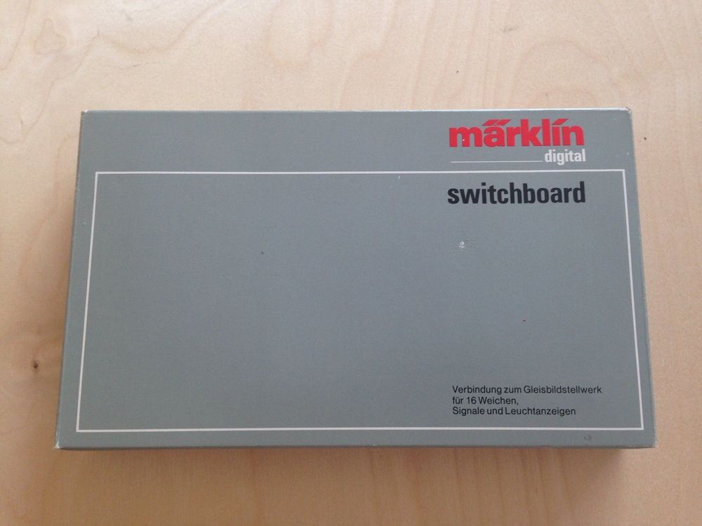 Märklin Switchboard 6041 (Neu und originalverpackt) in Aarburg für CHF ...