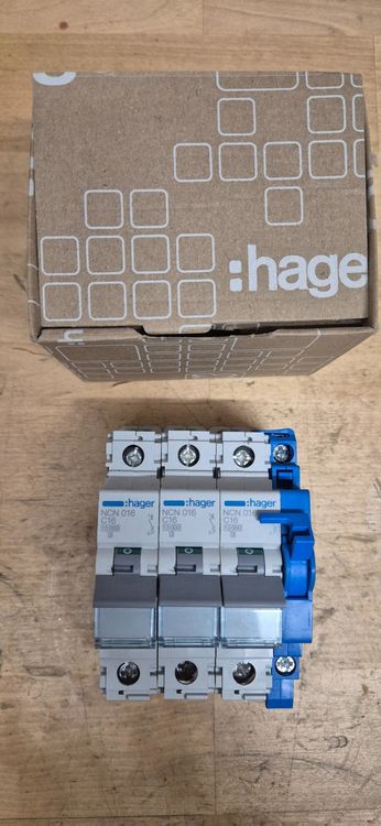 Disjoncteurs Hager C16A (Neuf (Voir description)) à Pompaples pour CHF ...