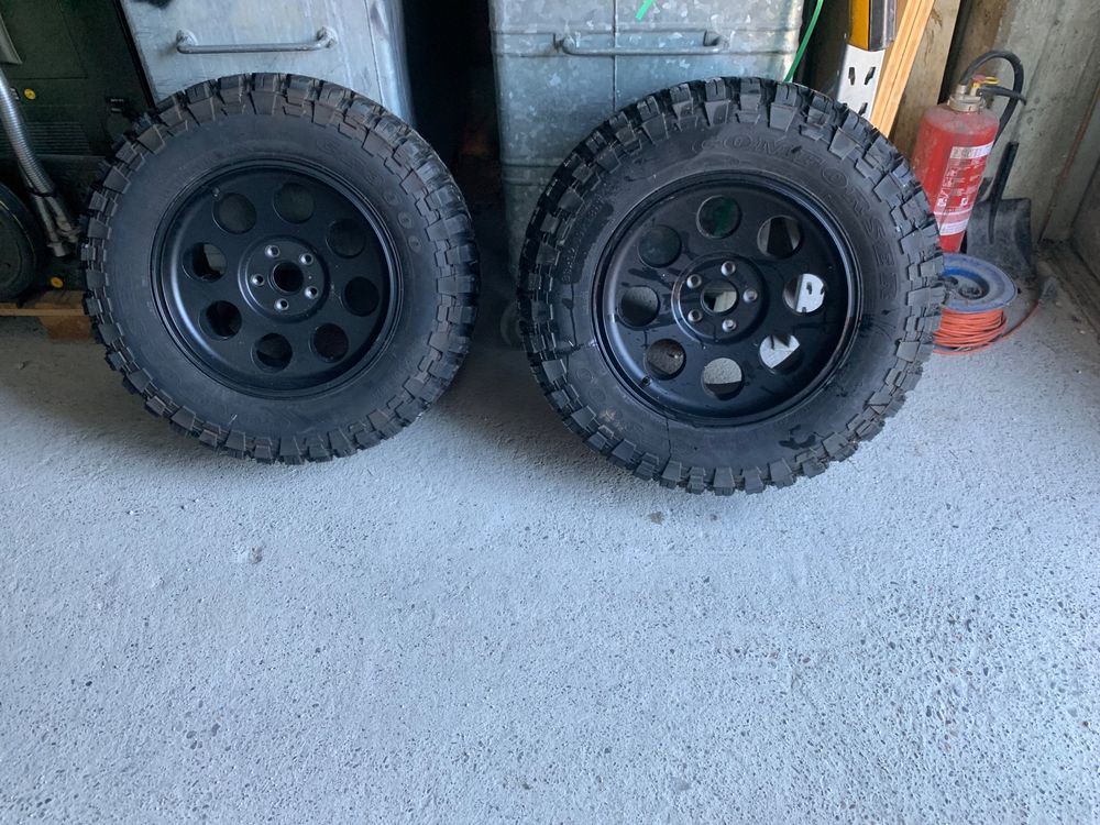 2Stk Felgen Delta Klassik 9x18ET20 VW & 33"Comforser CF3000 (Neu ...