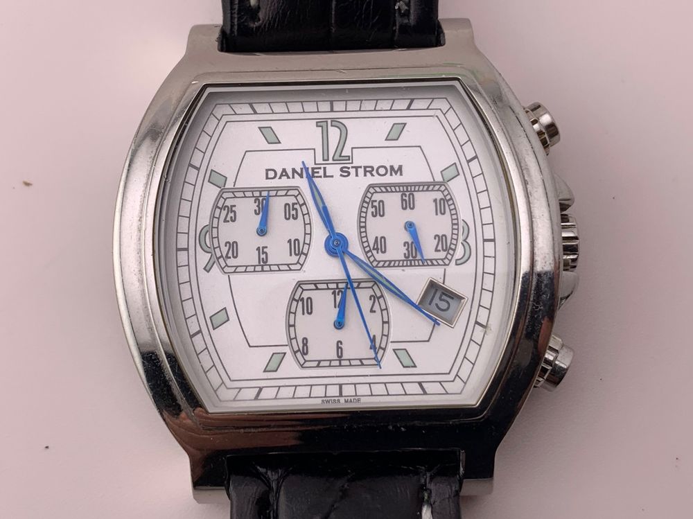 DANIEL STROM Jubilé 10 ans 97/100 homme /Herrenuhr läuft (Gebraucht) in ...