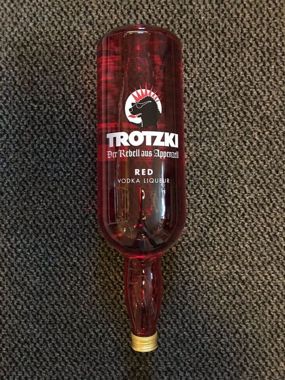 Trotzki Red Vodka 4.5 L ! Barflasche (Neu und originalverpackt) in ...