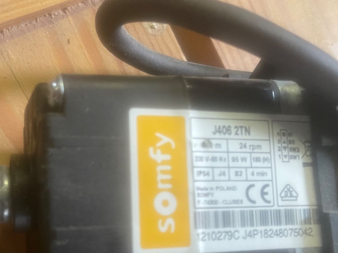 Somfy J406 2TN Storenmotor Neuware optimiert zu Schenker (Neu und ...