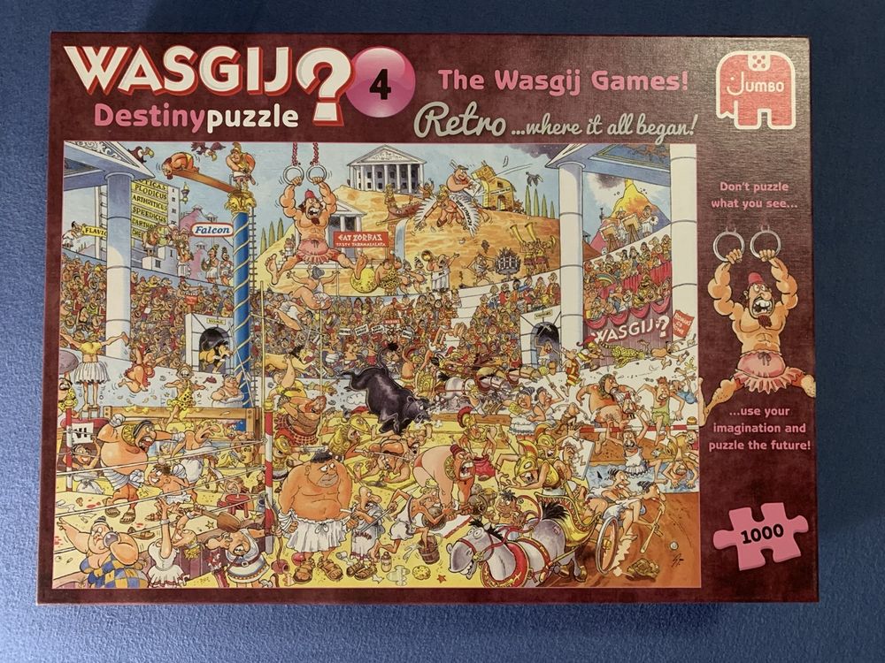 Wasgij Puzzle 1000 Teile - Jumbo Retro Destiny Puzzle (Gebraucht) in ...