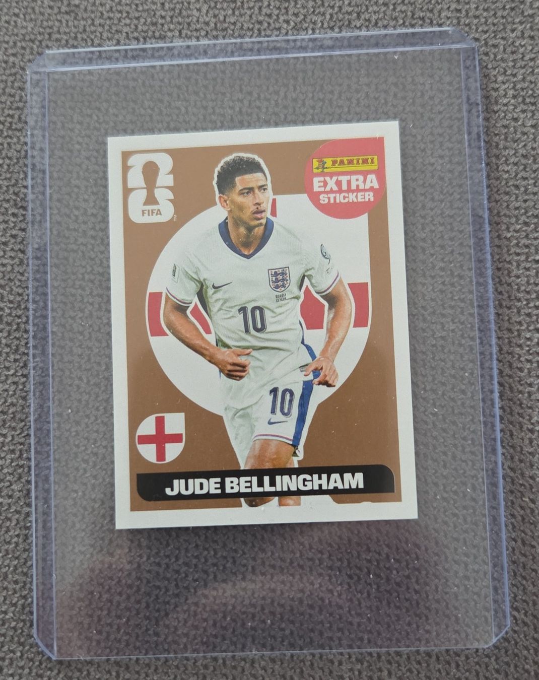 Panini WM 2026 Jude Bellingham Extra Sticker Gold (Neu (gemäss ...
