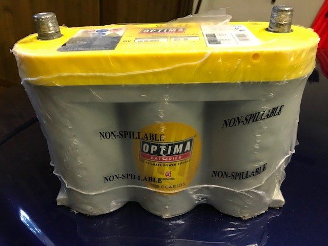 Batterie Optima Yellowtop 6 Volt, 55Ah (z.B. für Oldtimer) (Gebraucht ...