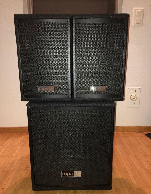 mpa MILLY Aktives PA-Lautsprecher-Set | Acheter sur Ricardo