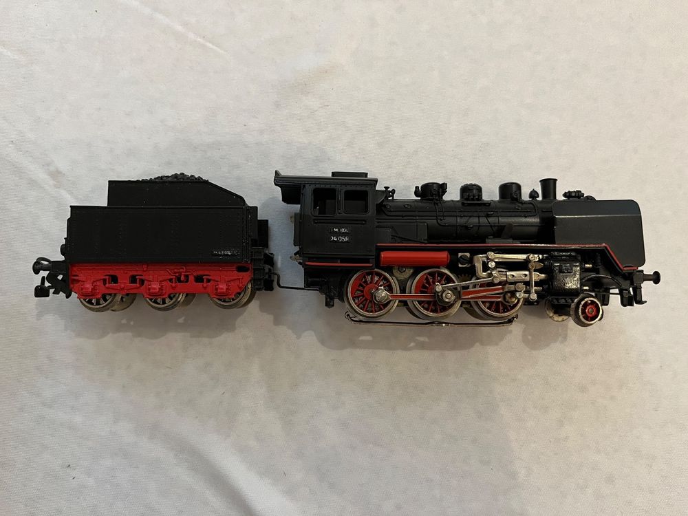 Märklin alte FM 800 Dampflok von 1956 in Rautenkarton OVP (Gebraucht ...