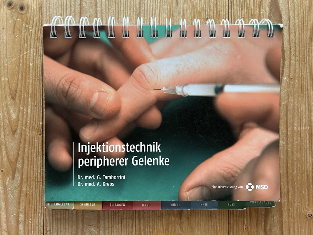 Injektionstechnik peripherer Gelenke (Gebraucht) in Himmelried für CHF ...