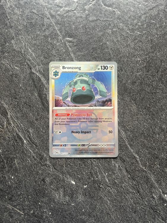 🇬🇧 Bronzong masterball - Prismatic evolution - 067/131 (Neuf (Voir ...
