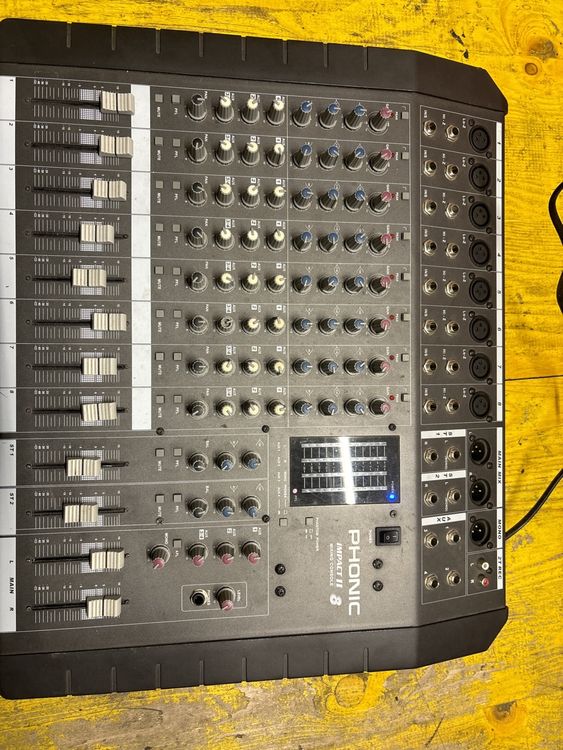 Mixer Phonic Impact II 8 Canali Usato ! (Gebraucht) in basel für CHF 20 ...