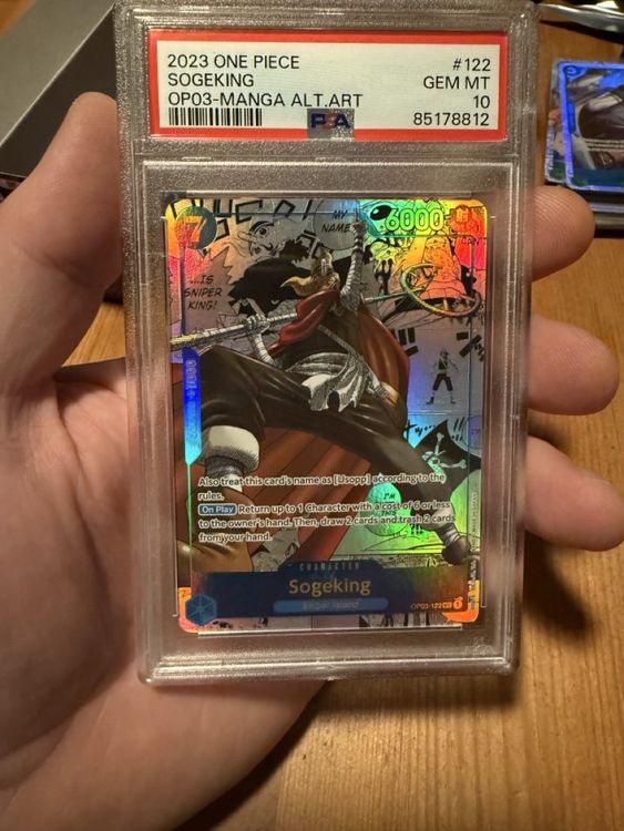 One Piece Sogeking Manga Art PSA 10 - Top Zustand! (Neu (gemäss ...
