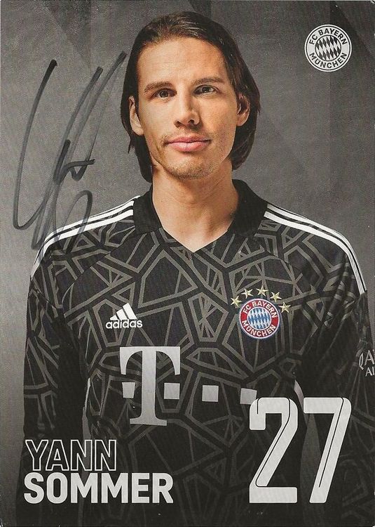Autogrammkarte Yann Sommer 2023 (Gebraucht) in Solothurn für CHF 26 – mit Lieferung auf Ricardo ...