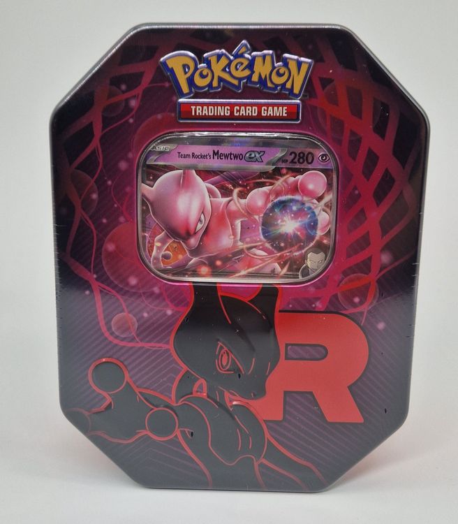Pokémon Fall Tin 2025 - Team Rocket - Mewtu / EN (Neu und ...