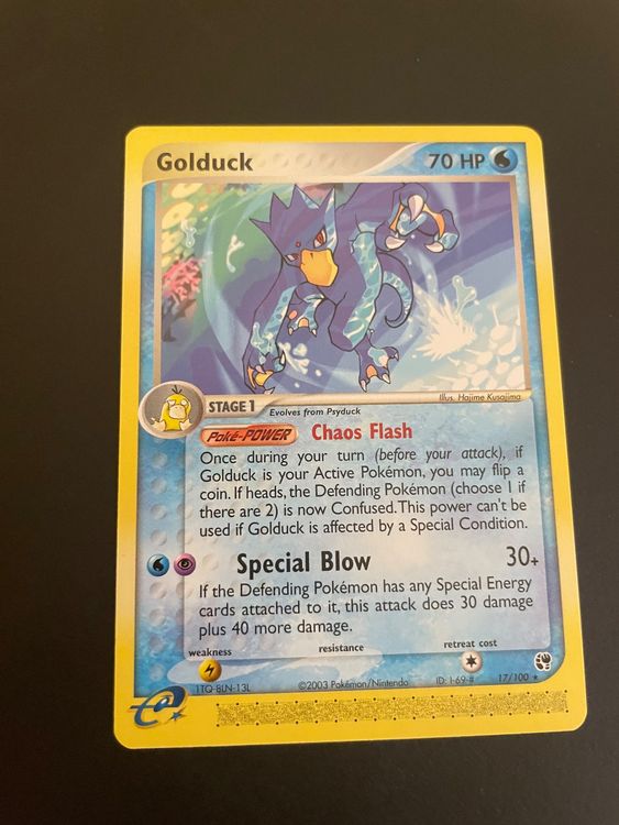 Golduck 17/100 EX Sandstorm 2003 (Gebraucht) in Zürich für CHF 6 – mit ...