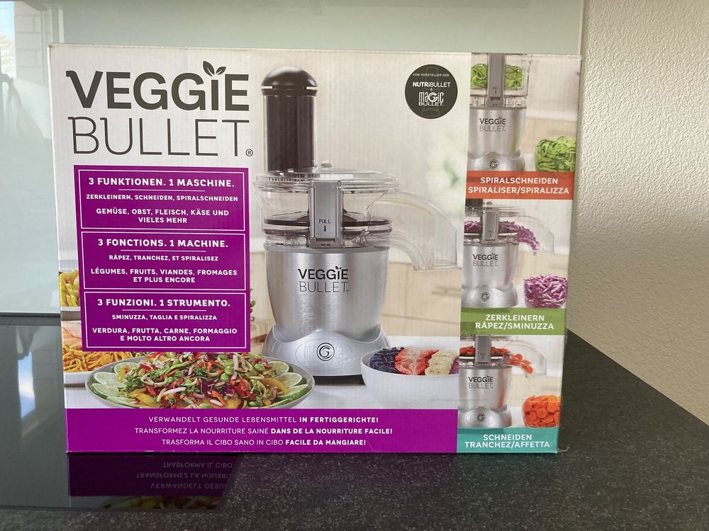 Veggie Bullet Küchenmaschine (Gebraucht) in Schenkon für CHF 35 – mit ...