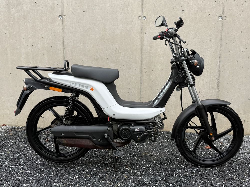 Bye Bike Mofa weiss, mit nur 5’800km (Gebraucht) in Anglikon für CHF 1180 – nur Abholung auf ...