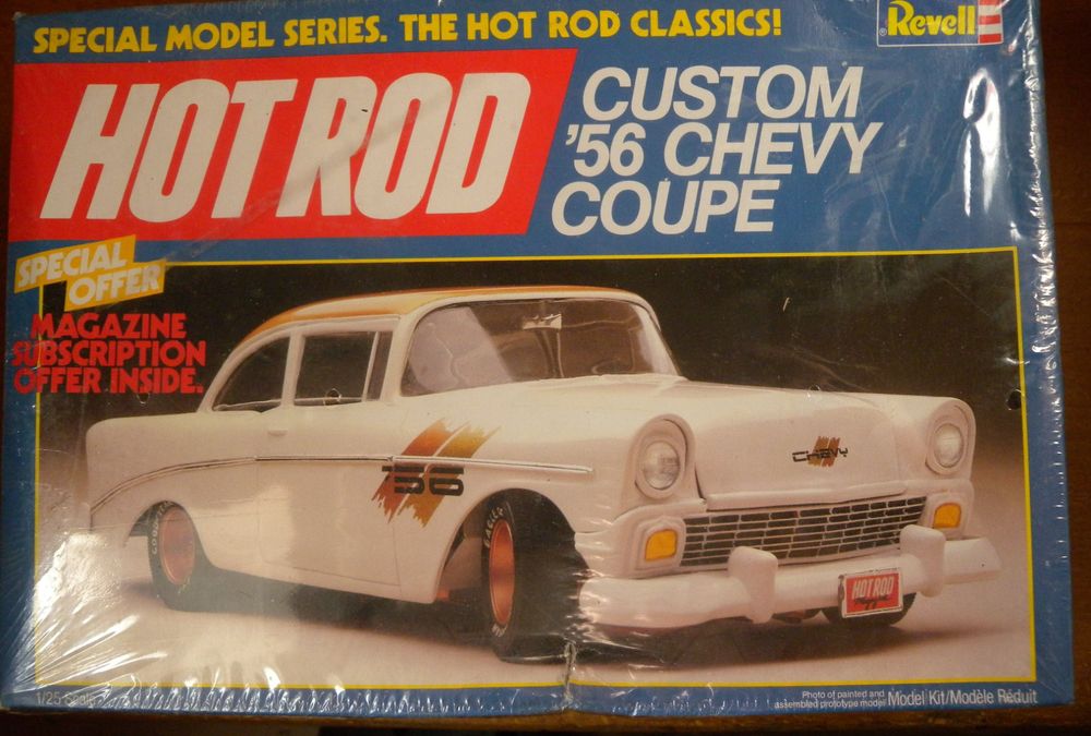 Revell Hot Rod '56 Chevy Coupe Bausatz (Neu und originalverpackt) in ...
