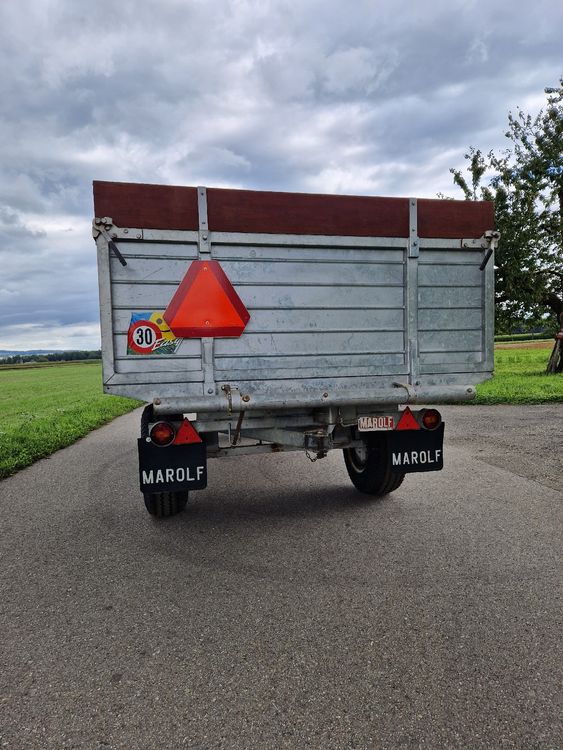 Marolf Anhänger (Gebraucht) in Studen BE für CHF 4899 – nur Abholung ...