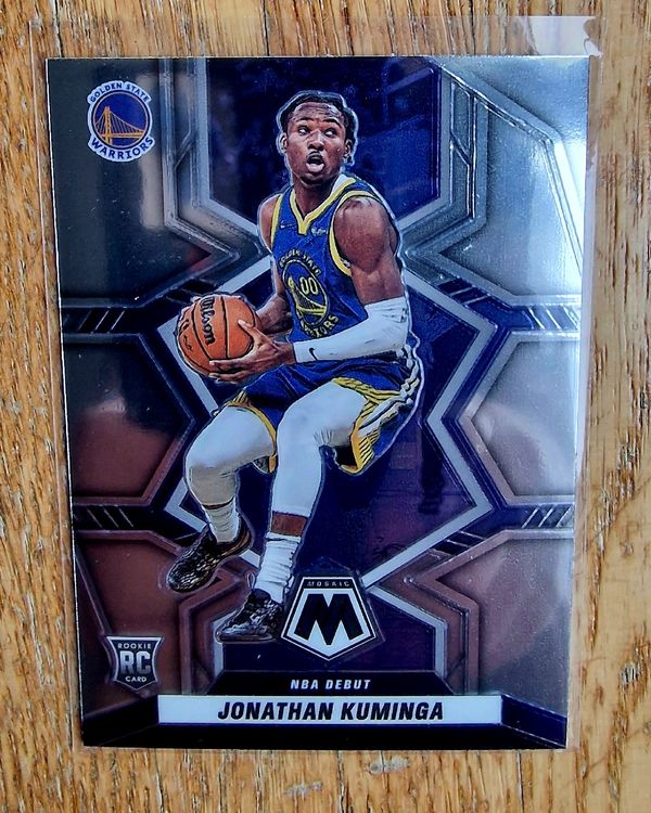 Carte de basketball Jonathan Kuminga Mosaic Rookie (Neuf (Voir ...