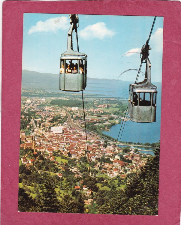 Oesterreich Bregenz am Bodensee mit Pfänderbahn 1971 (Gebraucht) in Herisau für CHF 1 – mit ...
