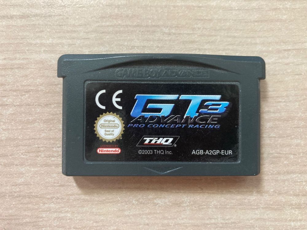 GT3 Advance Pro Concept Racing für Game Boy Advance (Gebraucht) in ...