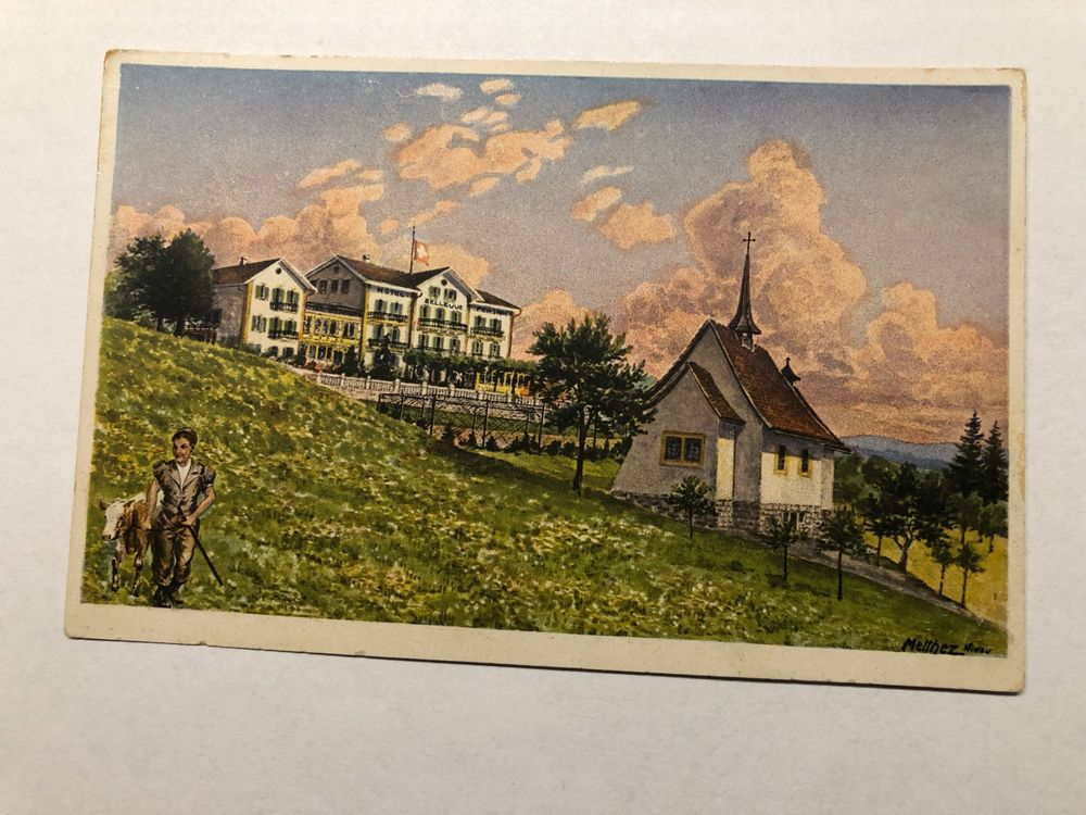 Macolin pres Bienne Hotel Bellevue avec chapelle (Gebraucht) in ...