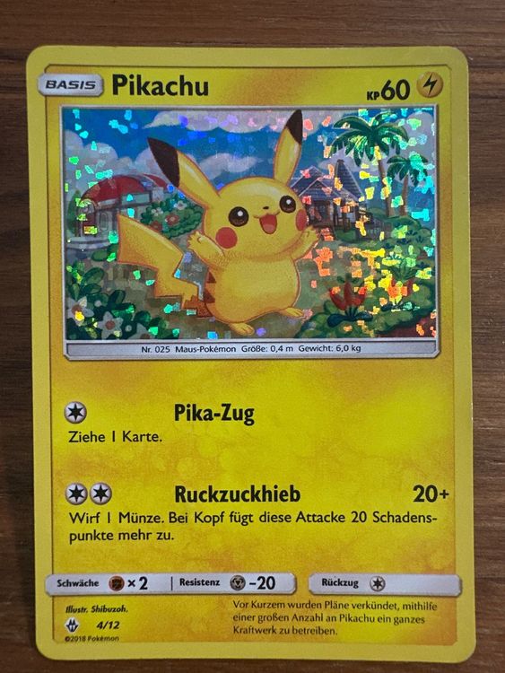 2019 Pikachu McDonald's Promo Karte 4/12 (Gebraucht) in Bäretswil für ...