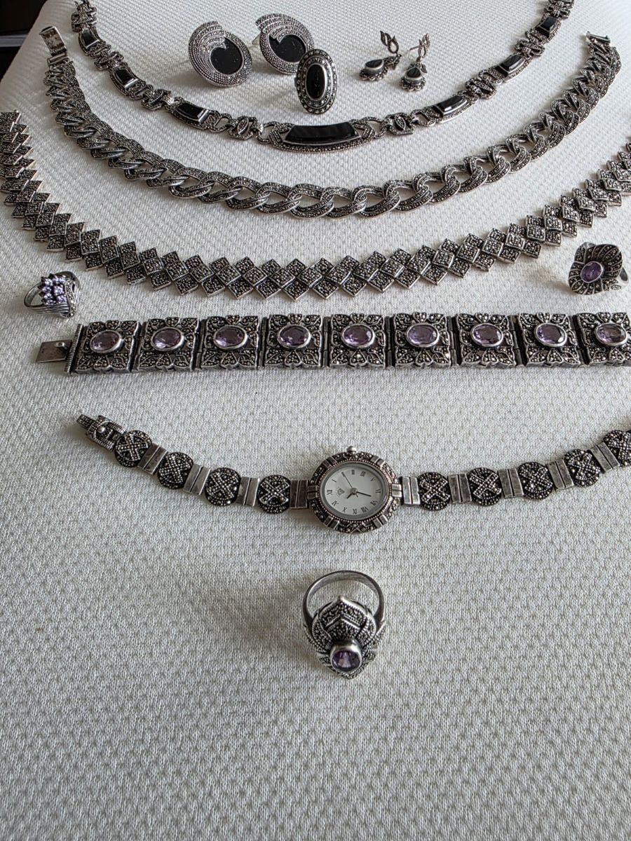 Schmuck Set, Silber 925, Vintage, Konvolut, Top Zustand! (Gebraucht) in ...