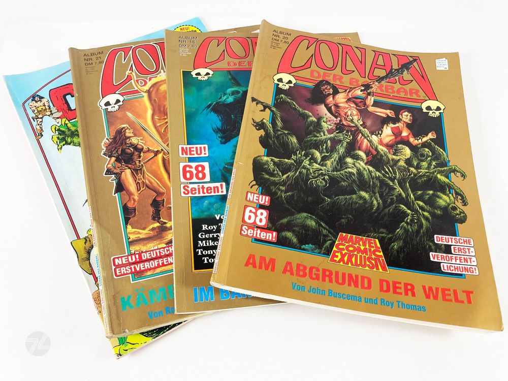 Conan Marvel / Condor Comics Deutsch 4x Vintage 80s 90s (Gebraucht) in ...